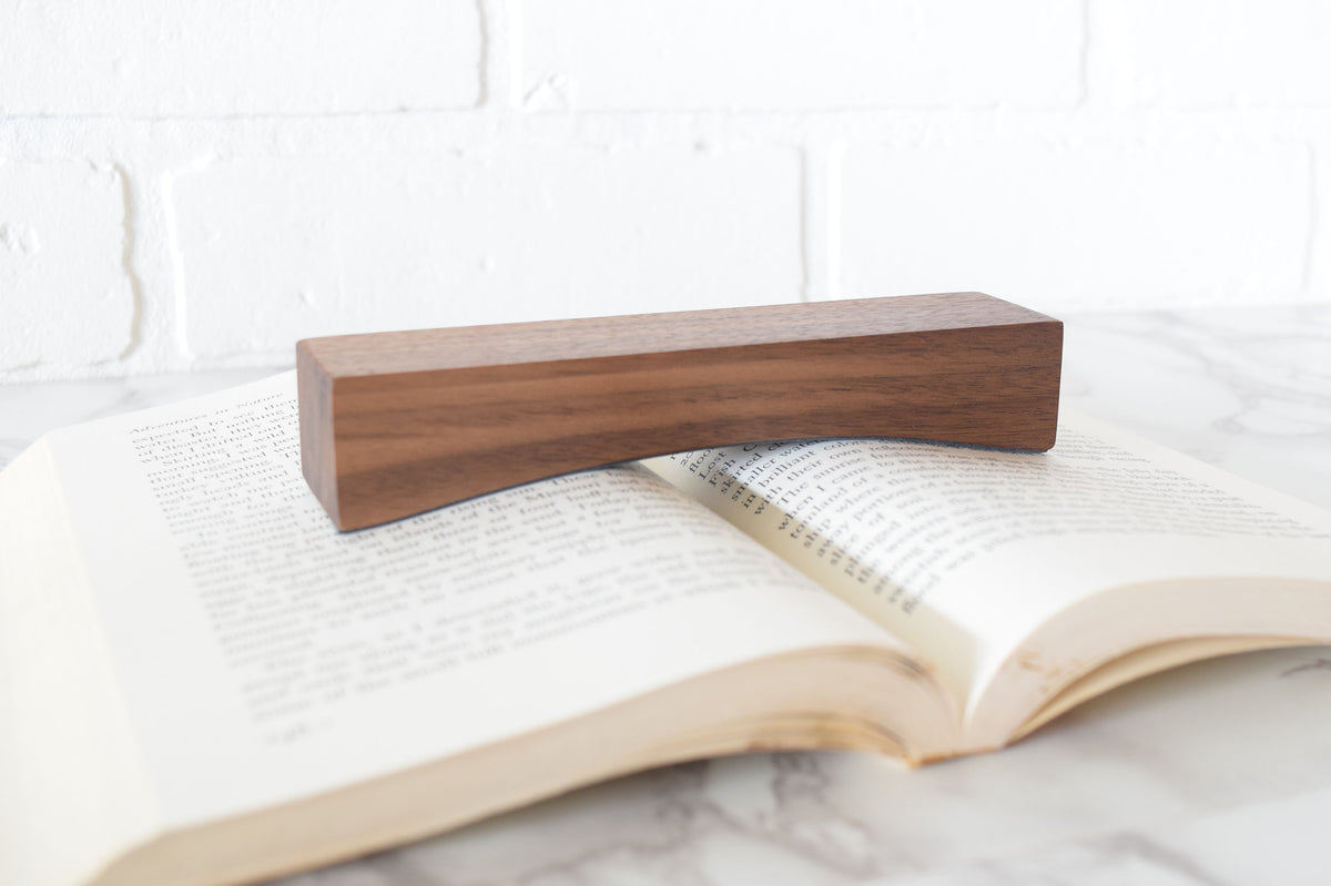 Curiously Heavy Book Weight | Good Made Better